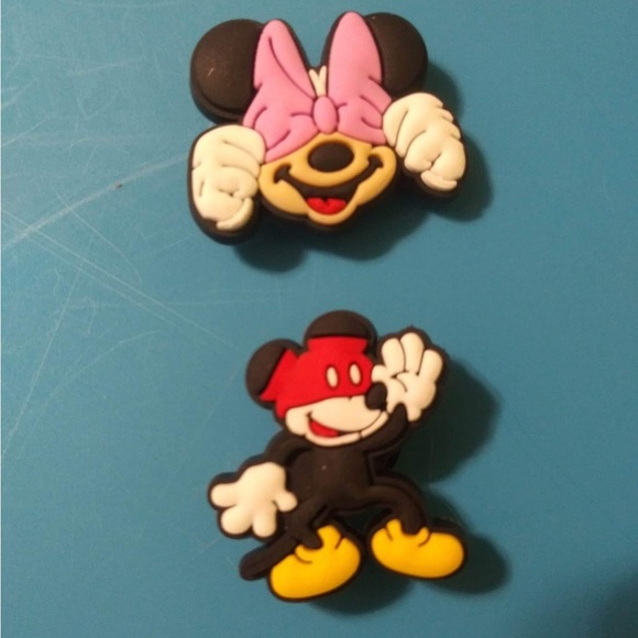 CROCS | Jewelry | Mickey Mouse Croc Charm Set | Poshmark